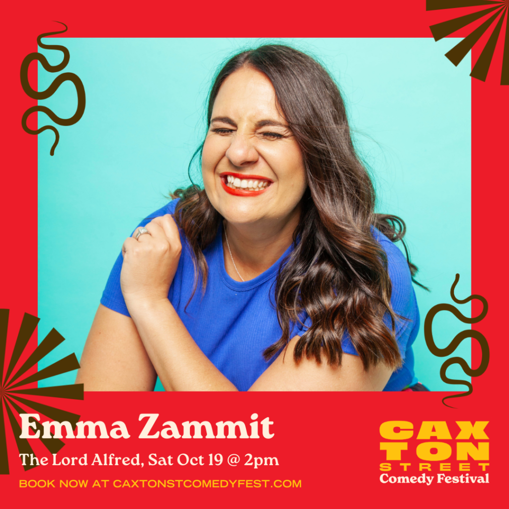Emma Zammit | Good Grief – Caxton St Comedy Fest